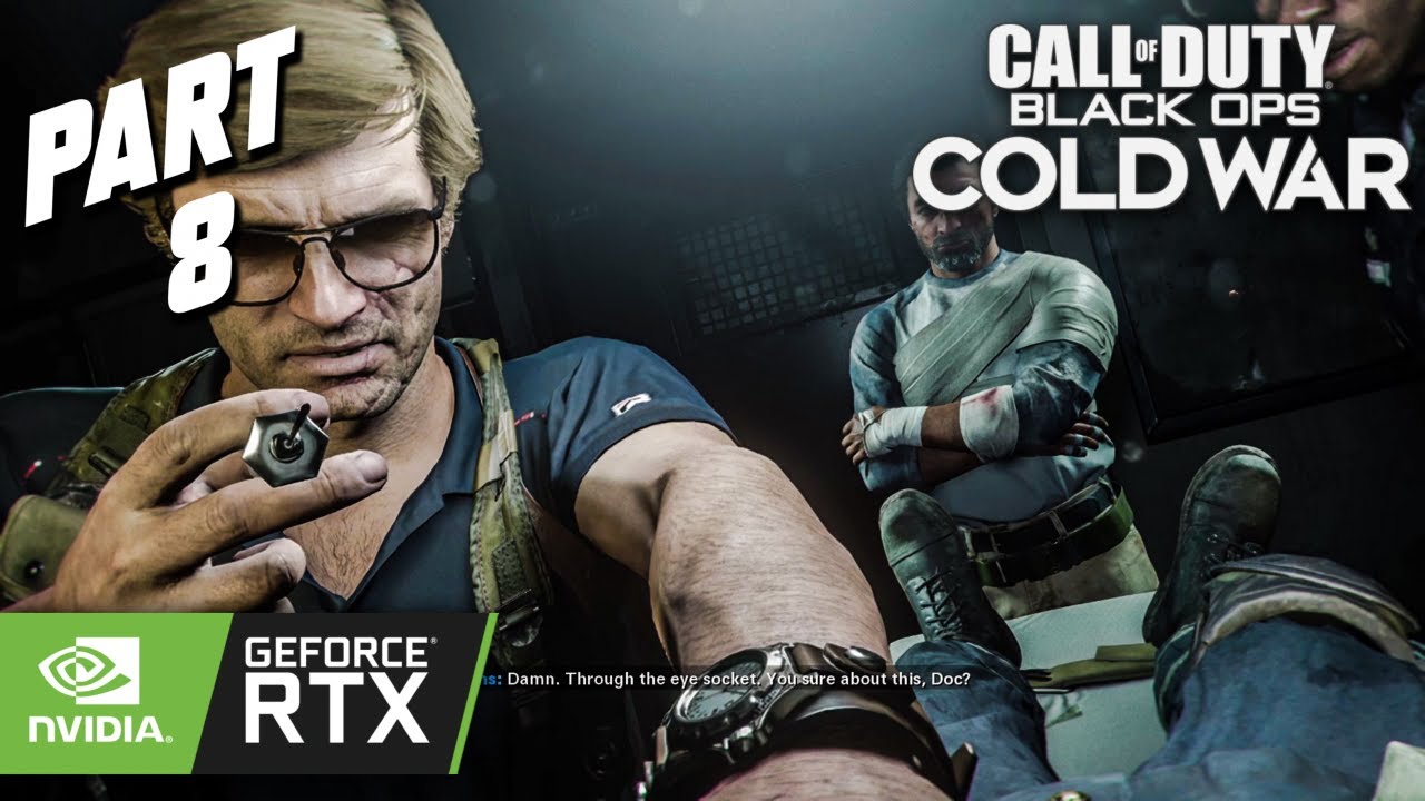 CALL OF DUTY BLACK OPS COLD WAR PC Walkthrough Gameplay Part 8 - RTX ON ...