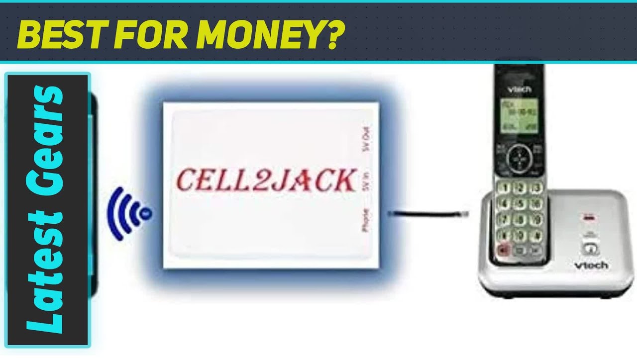 Cell2Jack Adapter Review: Transform Your Landline Phone! - YouTube