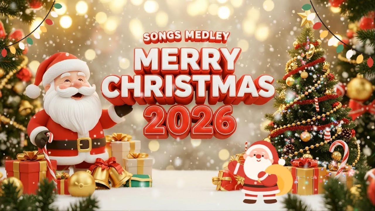 Best Christmas Songs Medley 2026 🎶 Nonstop Merry Christmas Music Mix 🎅 ...