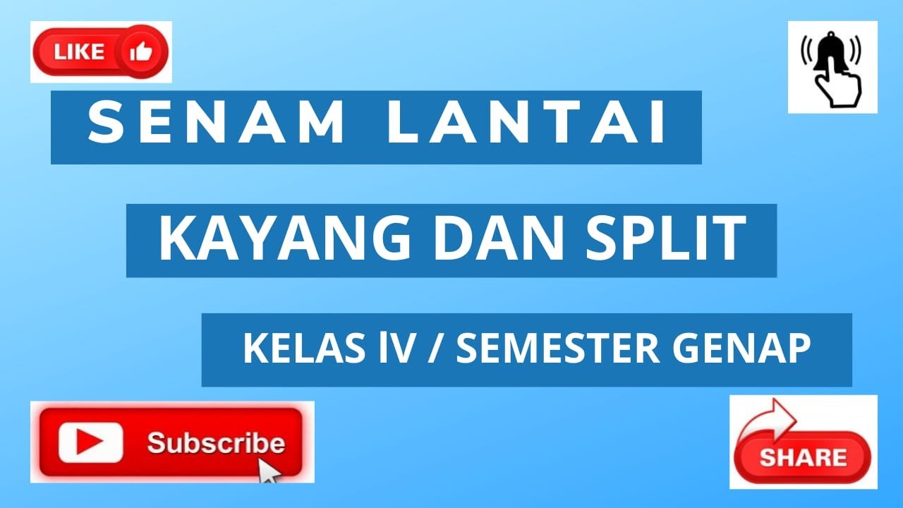 Materi Senam Lantai (Kayang dan Split) PJOK KELAS 4 - YouTube