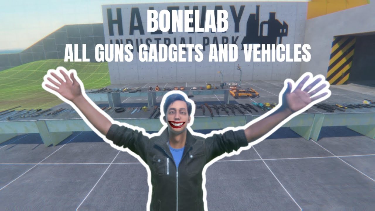 BONELAB All Weapons Gadgets And Vehicles - YouTube