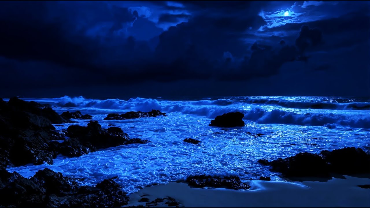 Peaceful Ocean Waves for Deep Relaxation and Sleep | Calming Sea Sounds ...