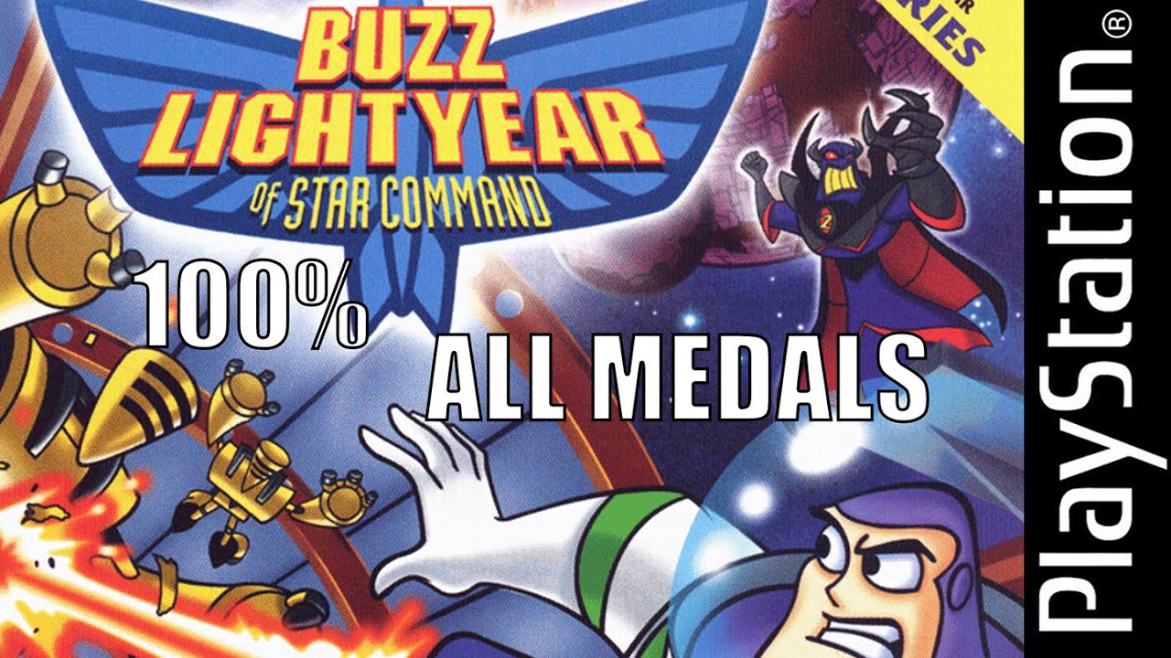 Disney/Pixar's Buzz Lightyear Of Star Command | Longplay | 100% | PS1 ...