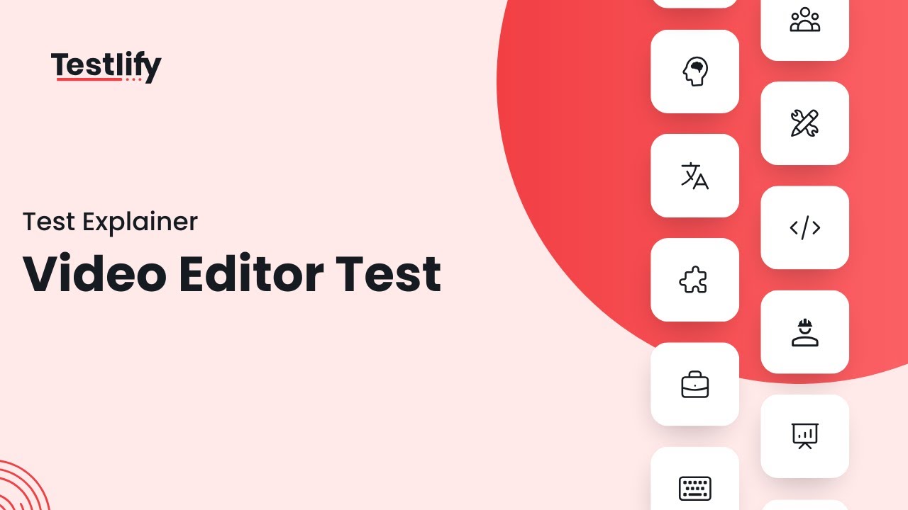Video Editor Test | Testlify - YouTube