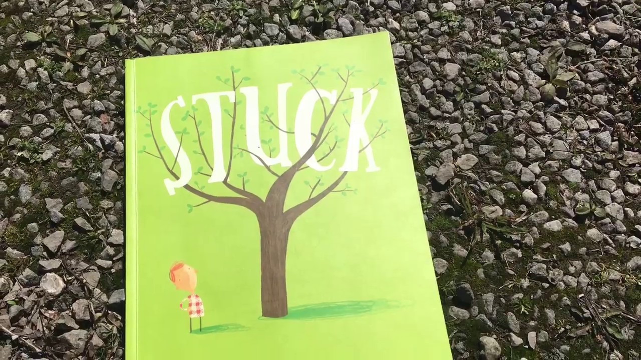 Stuck by Oliver Jeffers read aloud by Mrs Corso - YouTube