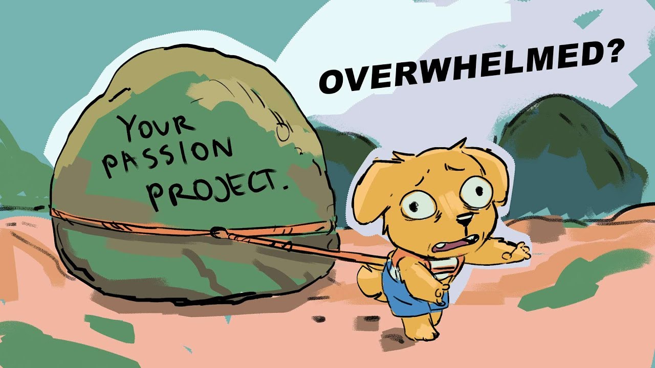 Getting OVERWHELMED with your personal projects - YouTube
