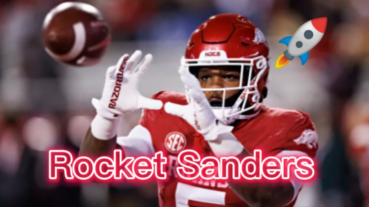 Next Great RB || Rahiem "Rocket" Sanders Highlights - YouTube