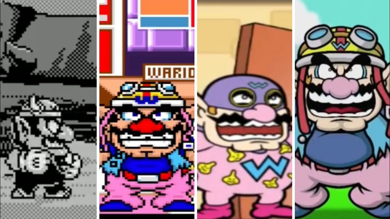 Evolution of Wario in wario games (1993 - 2022) - YouTube