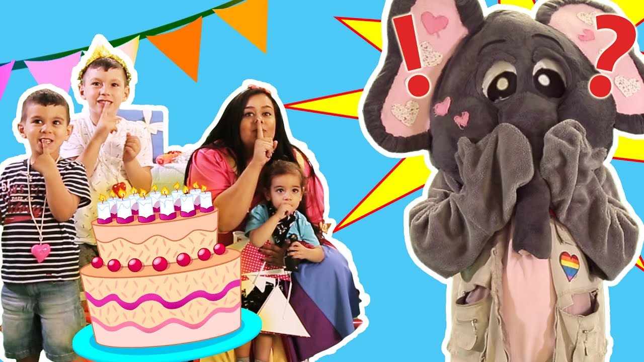 Loly y Elphy - La sorpresa de cumpleaños de Elphy - YouTube