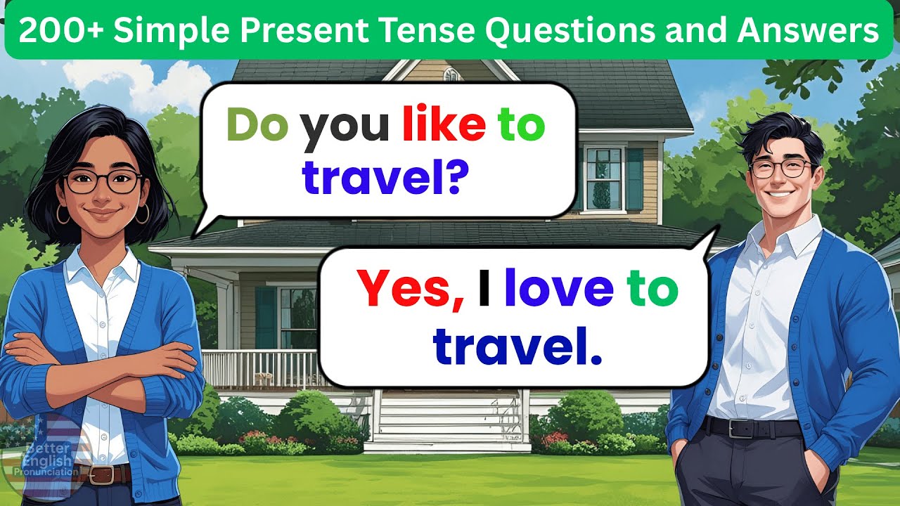 200+ Simple present tense Questions and Answers | Learn English ...