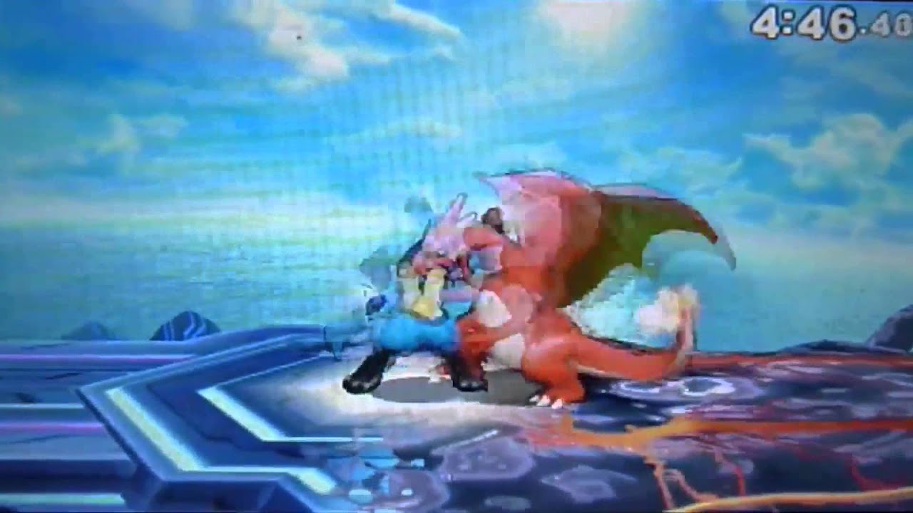 Super Smash Bros.3DS Bones (Charizard) vs Lemonade (Lucario) (4/4 ...