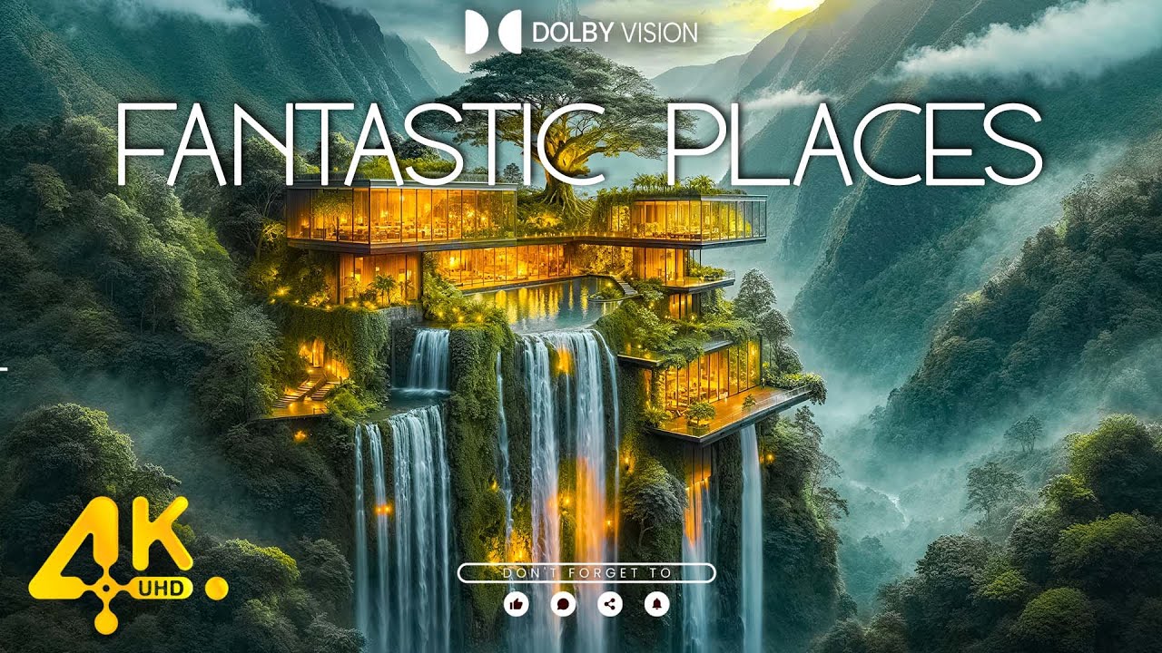 Fantastic Places in 4K 60FPS - HDR Dolby Vision Visual Adventure - YouTube