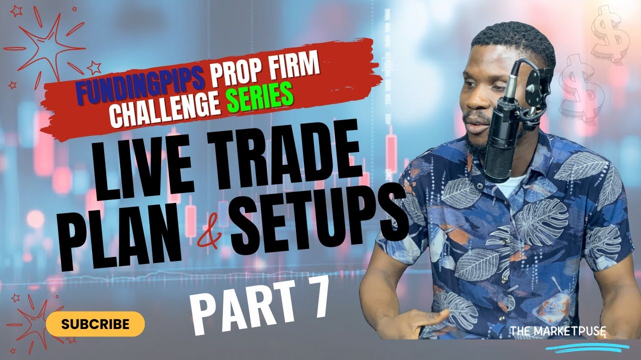 UPDATE 📈 - Prop Challenge Trade Setups - Part 7 (06 - 08 - 2024). - YouTube