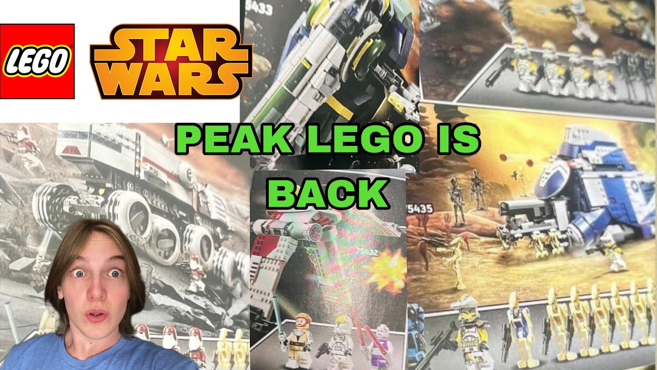 LEGO STAR WARS SUMMER 2025 LEAKS (MTT, Clone Turbo Tank, V-19 Torrent ...