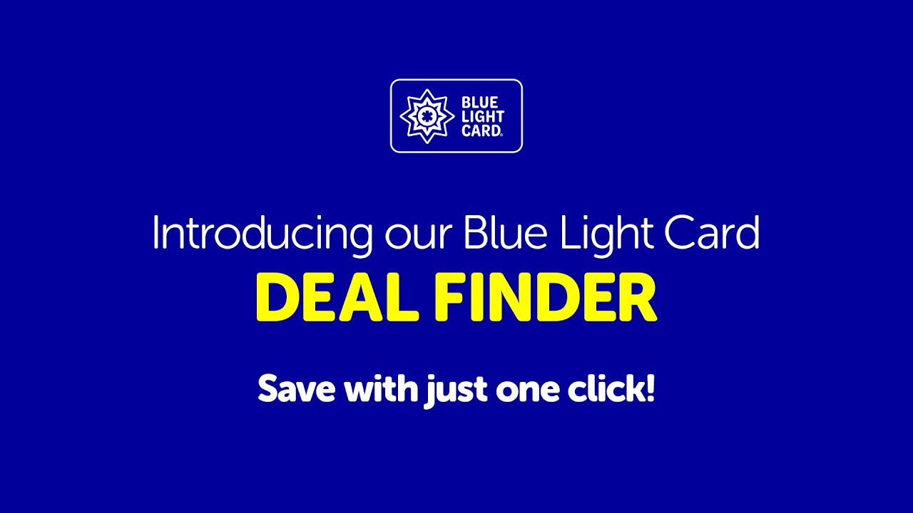 Blue Light Card Deal Finder - What Is It? - YouTube