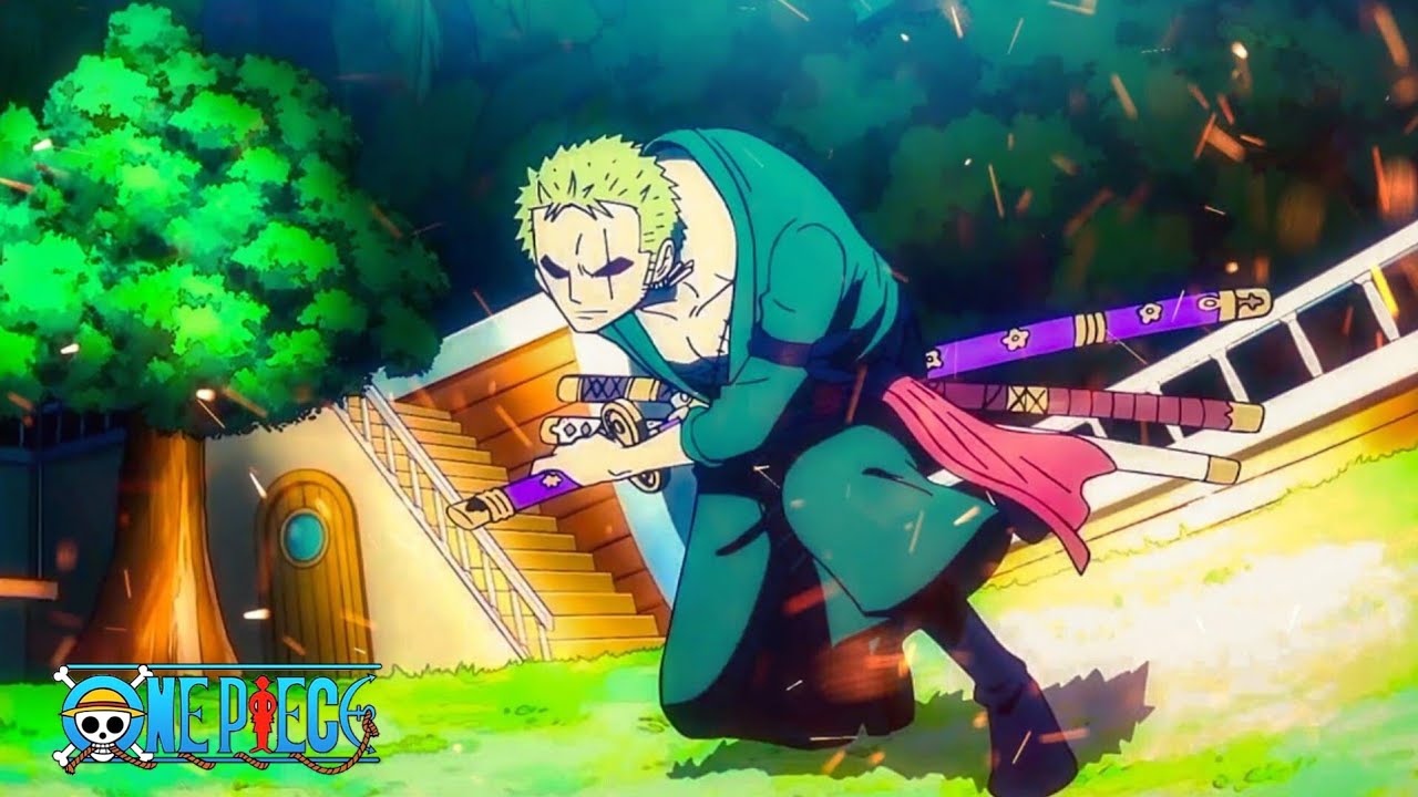 ZORO v.s KAKU | Zoro Stops Kaku's Attack (English Sub) - YouTube