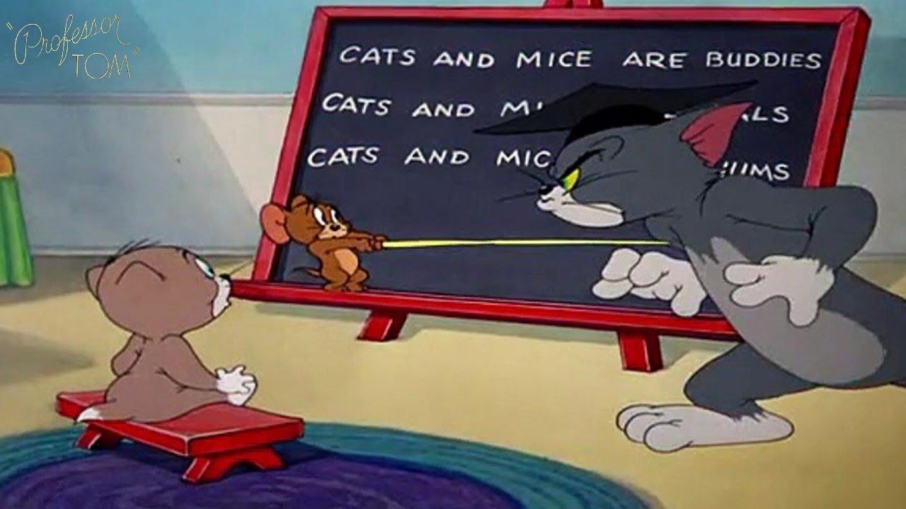 Professor Tom 1948 Tom and Jerry Cartoon Short Film | Review - YouTube