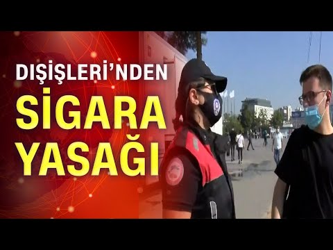 Dışarıda sigara içmek yasaklandı