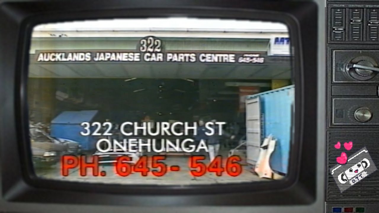 Aucklands Japanese Car Parts Certre Onehunga Commercial 1992 - YouTube