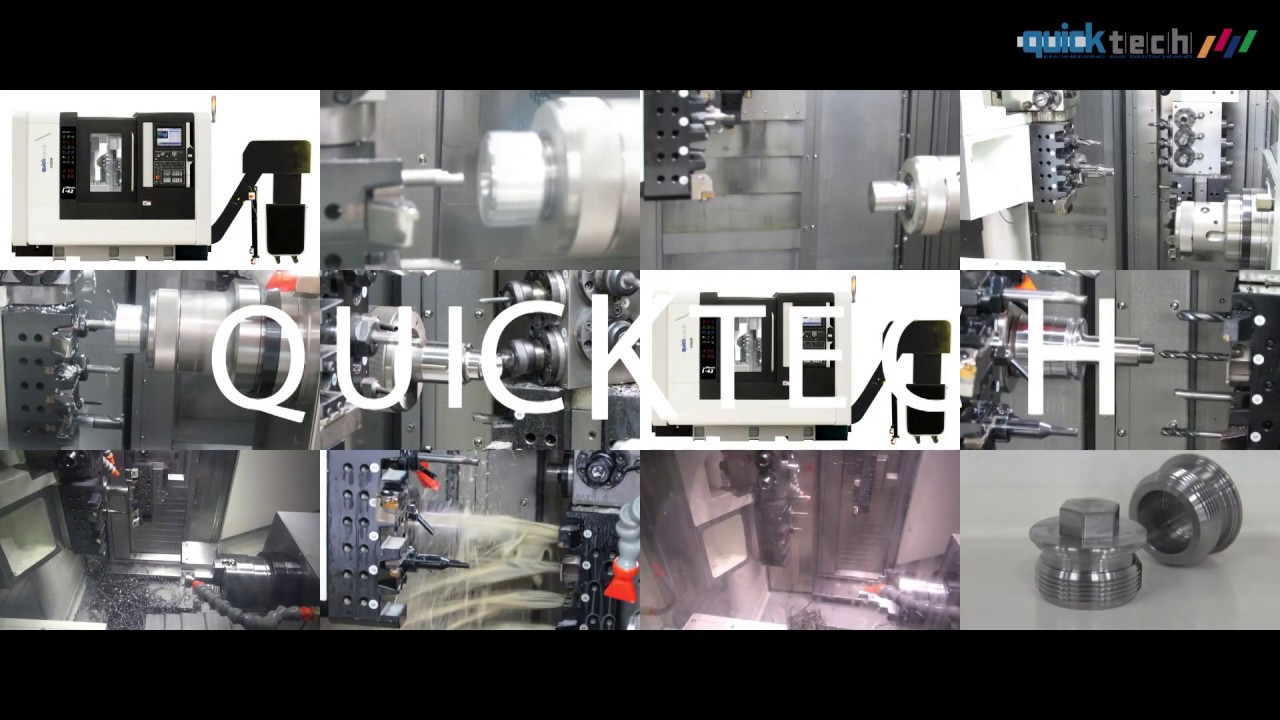 Quicktech i42 Ultimate Twin Spindle Mill/Turn Center is FAST! - YouTube