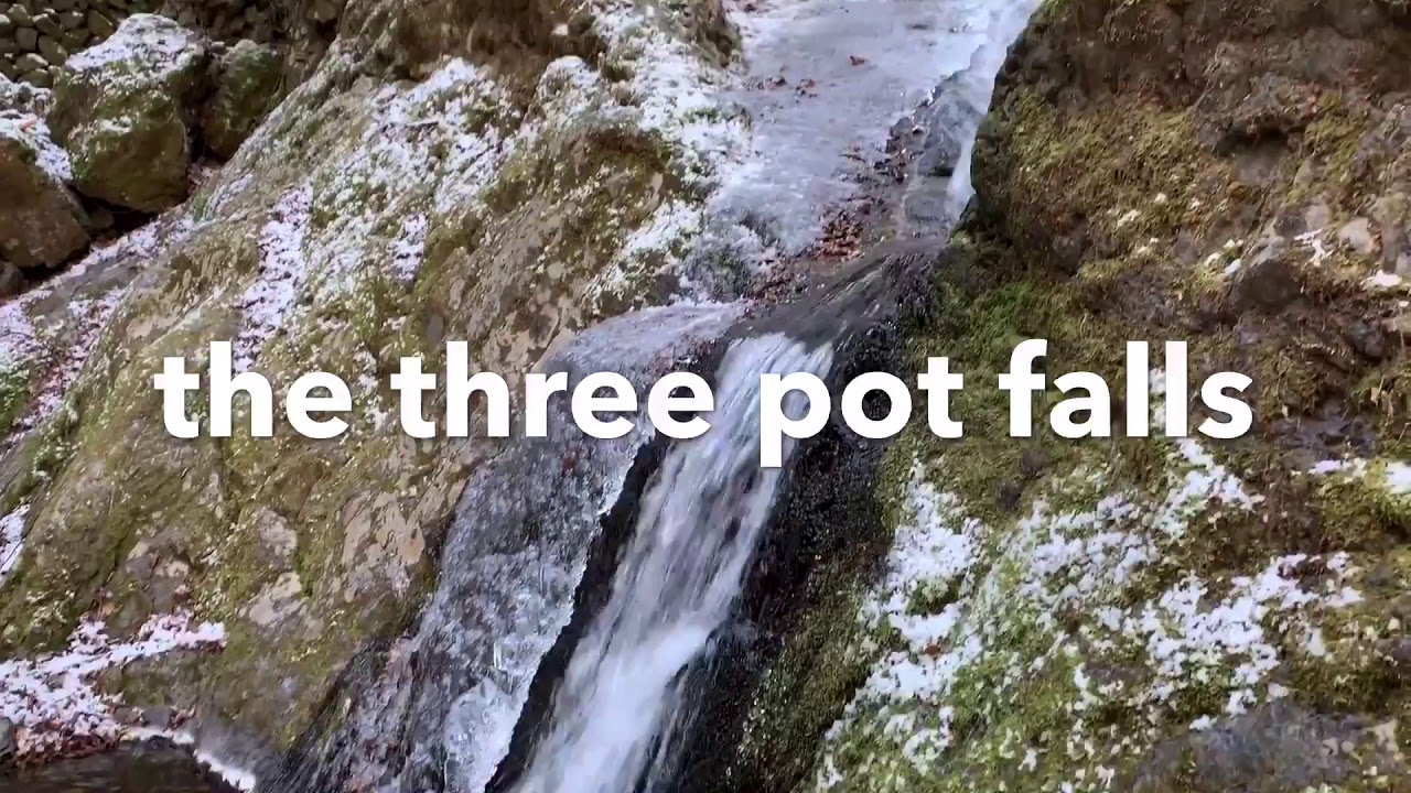 Winter falls, Okutama, Tokyo - YouTube