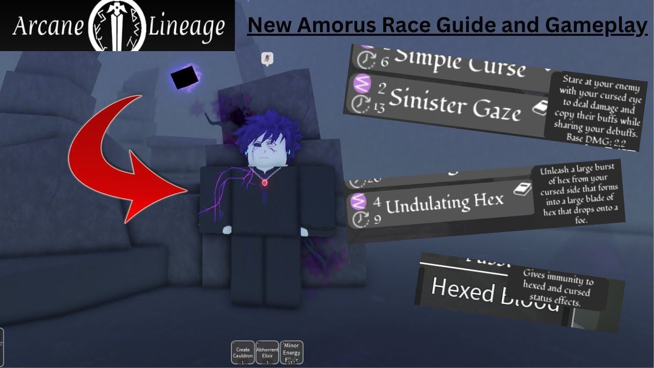 Arcane Lineage - Everything you need to know about the new Amorus race ...