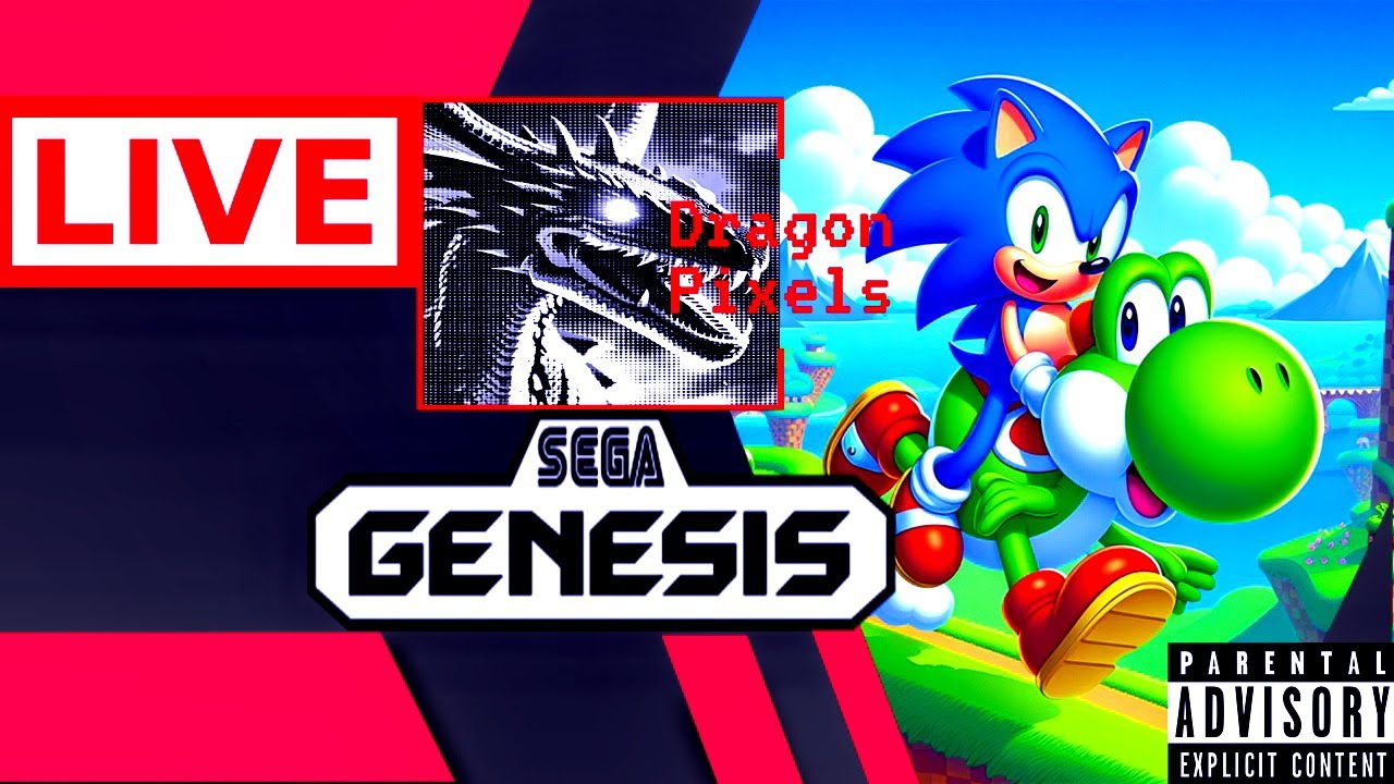 Yoshi in Sonic 2 LIVE #youtubegamer #sega #nintendo - YouTube