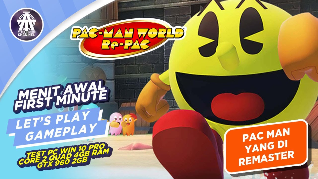 PAC MAN WORLD RE PAC | GAME PLAY | GAME PLATFORM ADVENTURE | FIRST ...