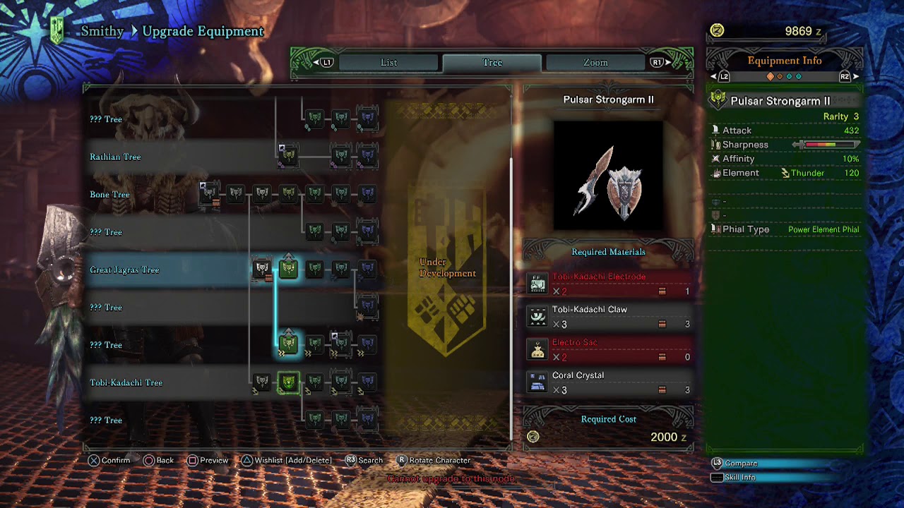 Monster Hunter World Upgrade to Iron Gunlance 3 - YouTube