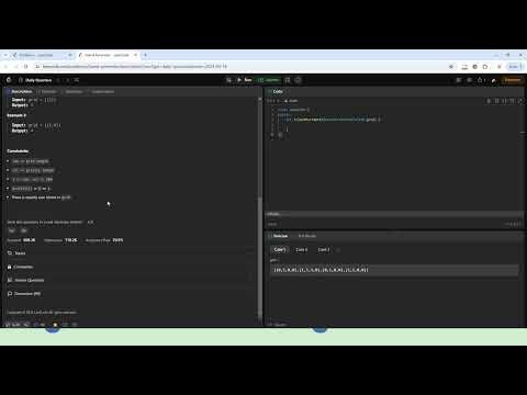 leetcode20240418 463 Island Perimeter - YouTube