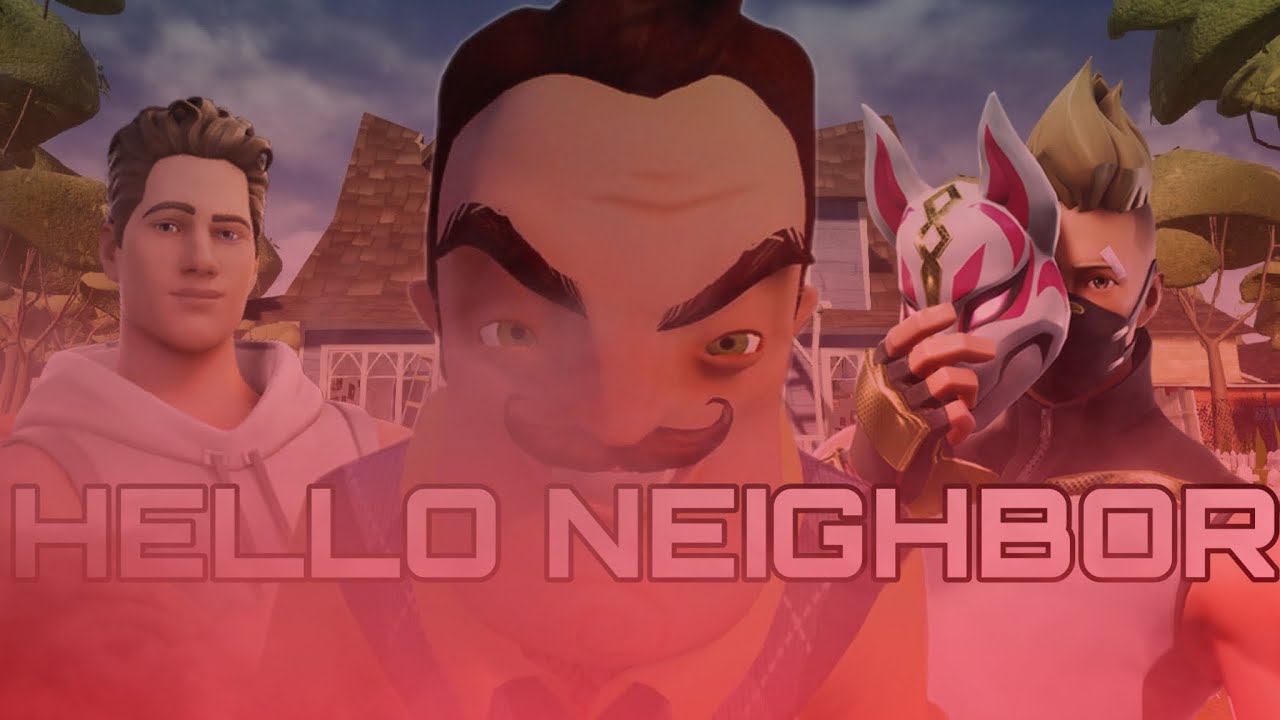 Fortnite Roleplay HELLO NEIGHBOR ( HE'S CRAZY ) ( A Fortnite Short Film ...