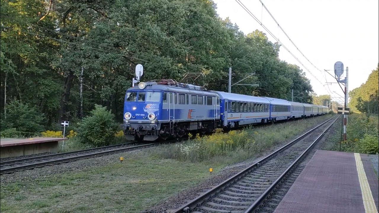 EP07-1069+IC PRZEMYŚLANIN do stacji Przemyśl Główny (PKP INTERCITY) - YouTube