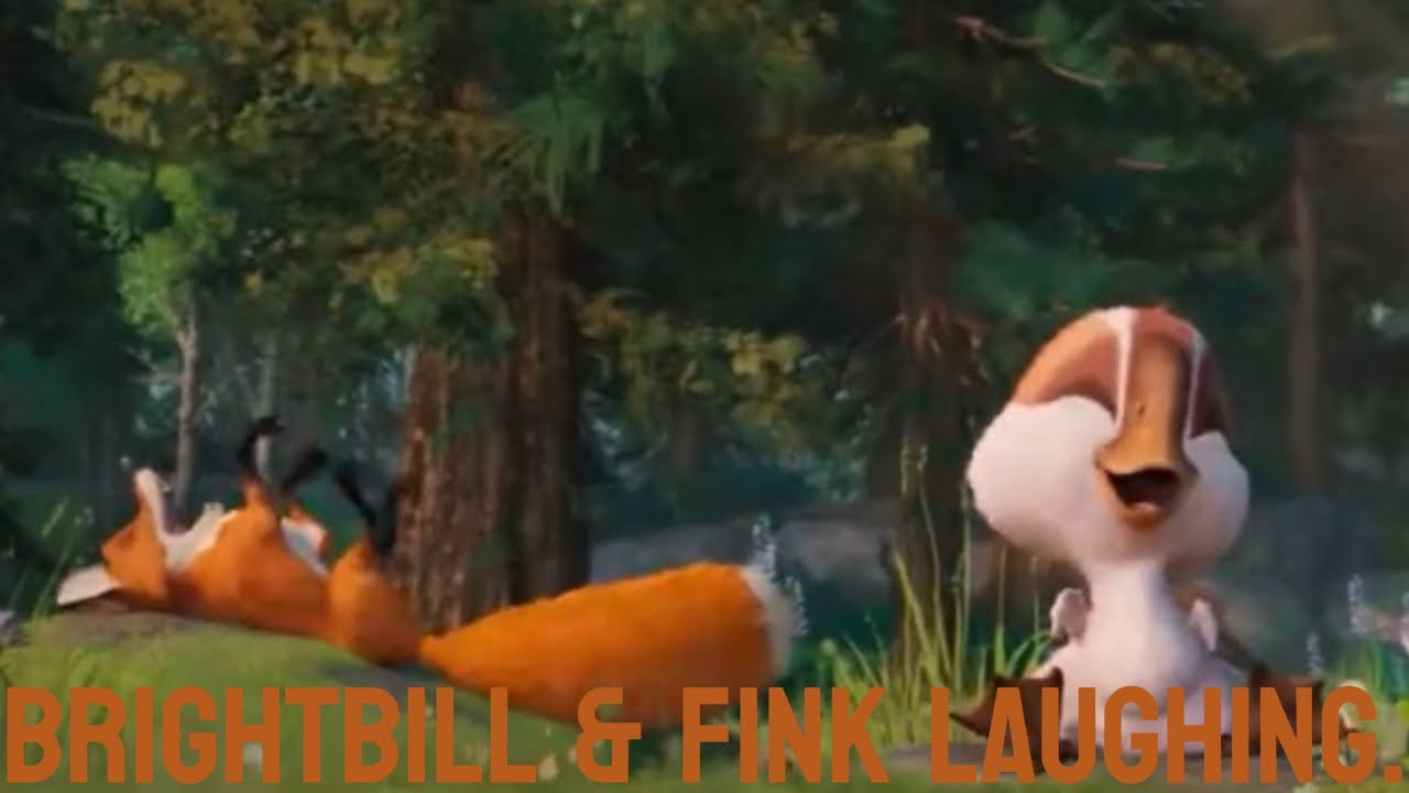 BrightBill & Fink Laughing 😂 #thewildrobotmovie #finkthefox #brightbill ...