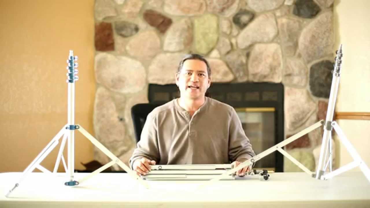 Berkey Colortran Stands - YouTube