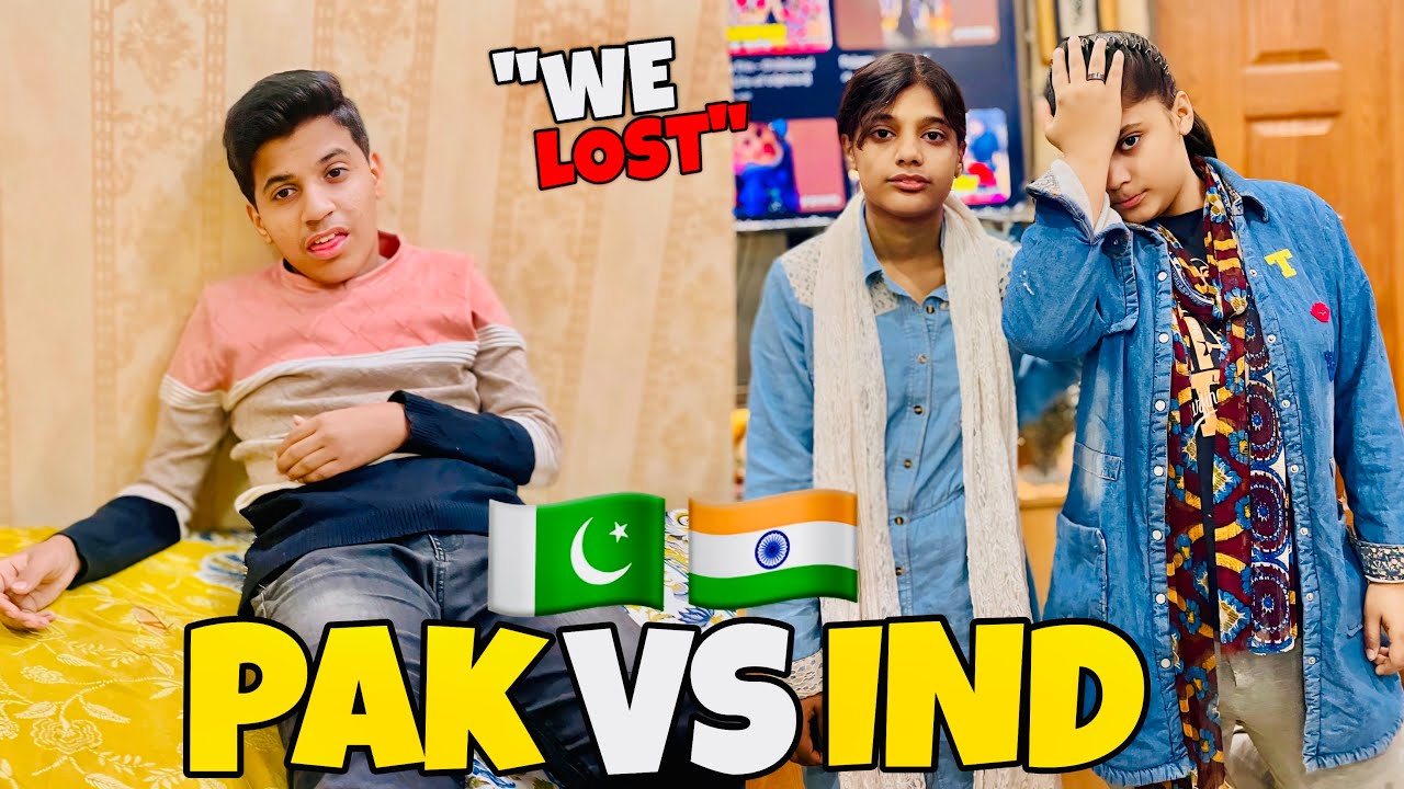 PAK vs IND Match Reaction | WE LOST! - YouTube