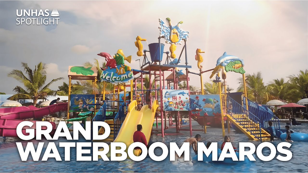 Serunya Petualangan Air di Grand Waterboom Maros - YouTube