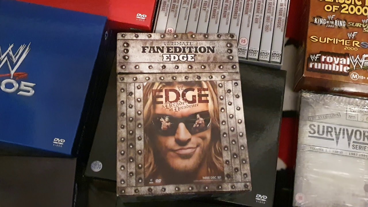 Wwe dvd collection part 8 box sets - YouTube