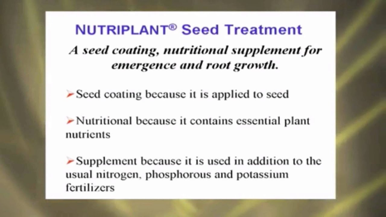 How to Have a Higher Yield Farming | NutriPlant SD/SL - YouTube
