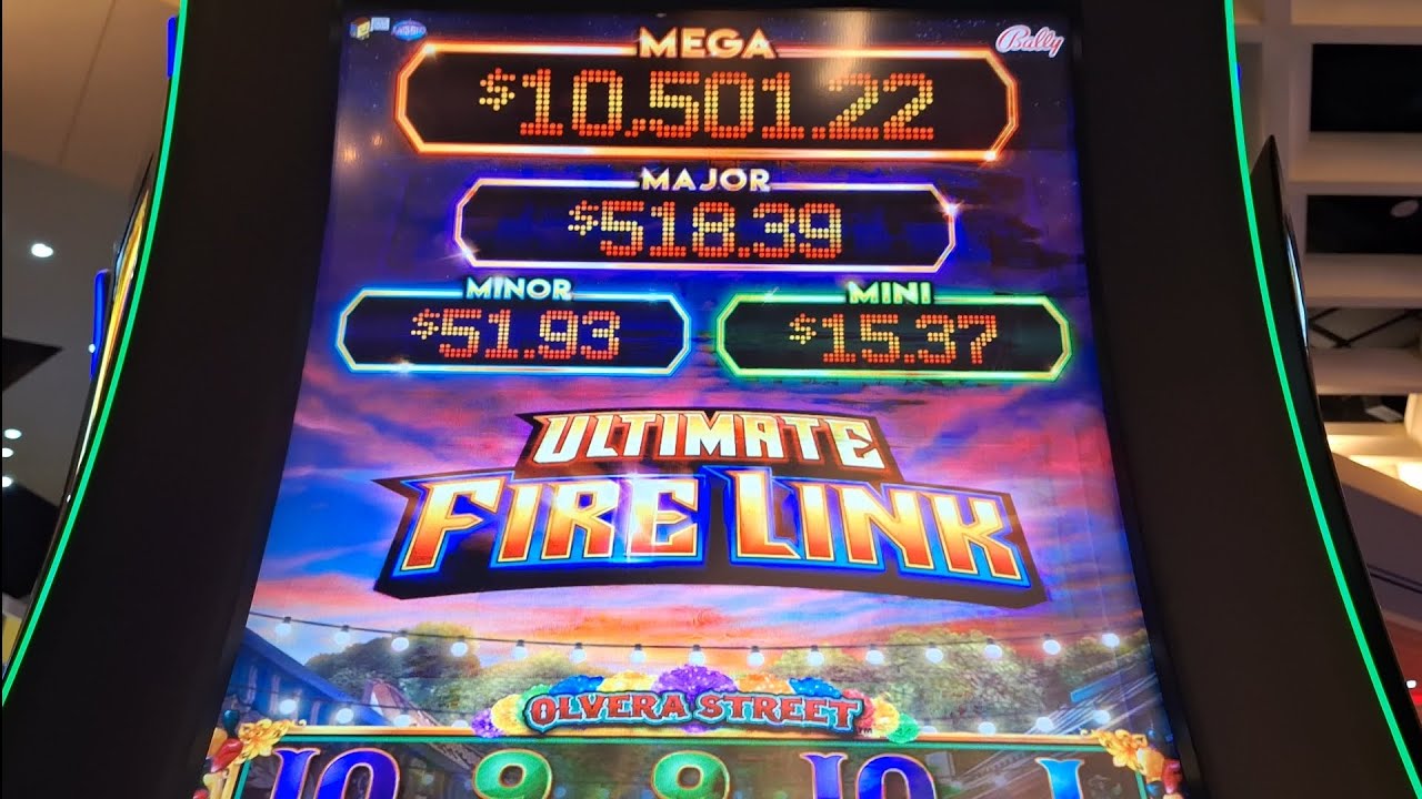 Ultimate Fire Link Olvera Street Slot Machine @ Horseshoe Indianapolis ...