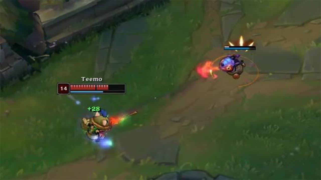 Teemo vs Heimer Turret - YouTube