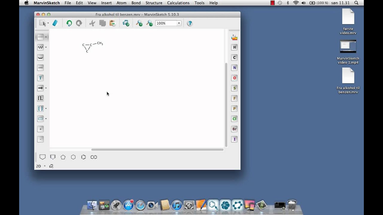 MarvinSketch video 2 - YouTube
