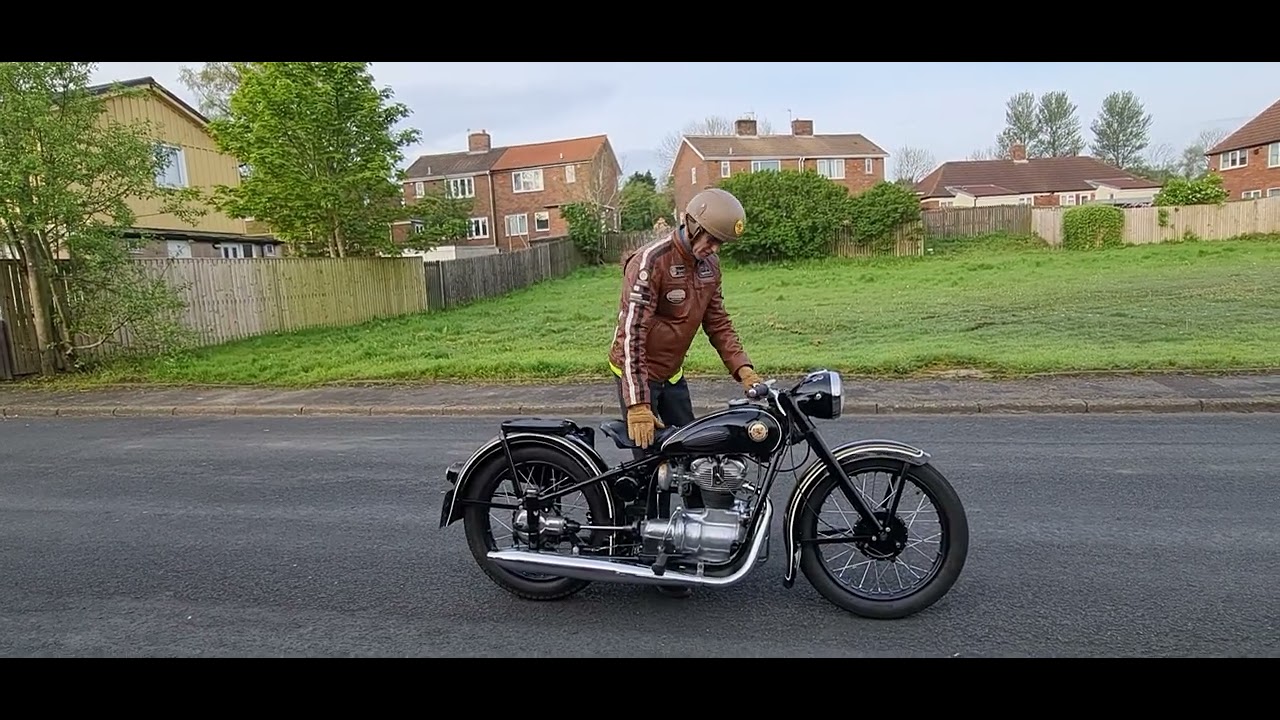 Simson Awo 425T. One kick for 69 years old bike. ️ - YouTube