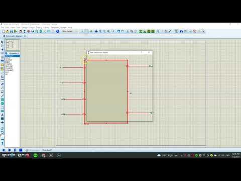 Proteus - 4-2 Encoder Circuit within Sub Circuit Mode - YouTube