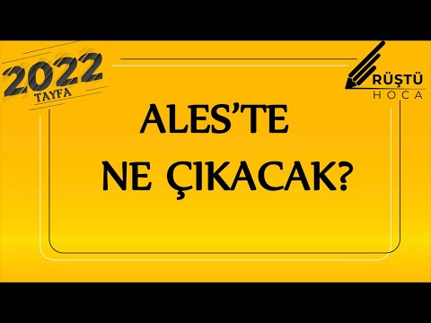 ALES’TE NE ÇIKACAK?