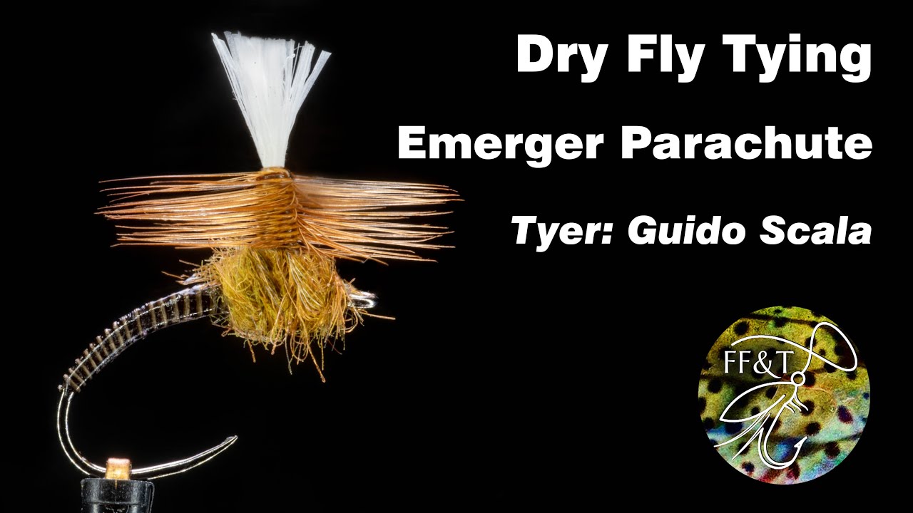 Dry Fly Tying - Emerger Parachute Perfect Hackles - Stripped Peacock ...