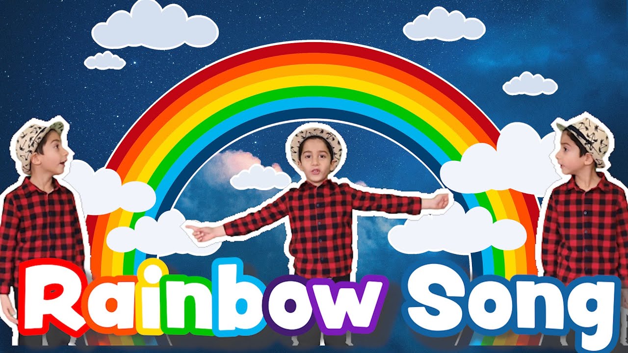 The Rainbow Colors Song by Aarav! Rainbow Song for Kids! Fun and ...
