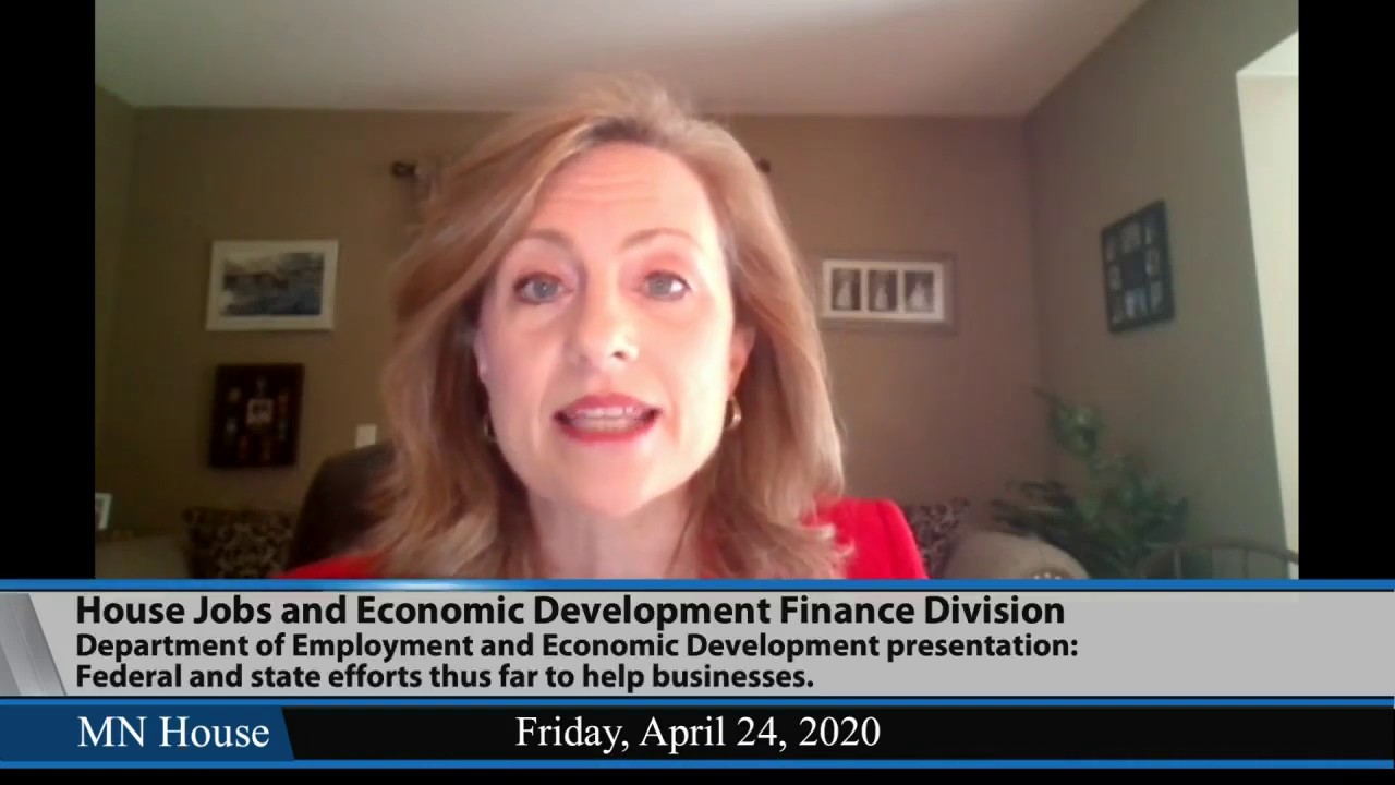 House Jobs and Economic Development Finance Division (Remote Hearing) 4 ...