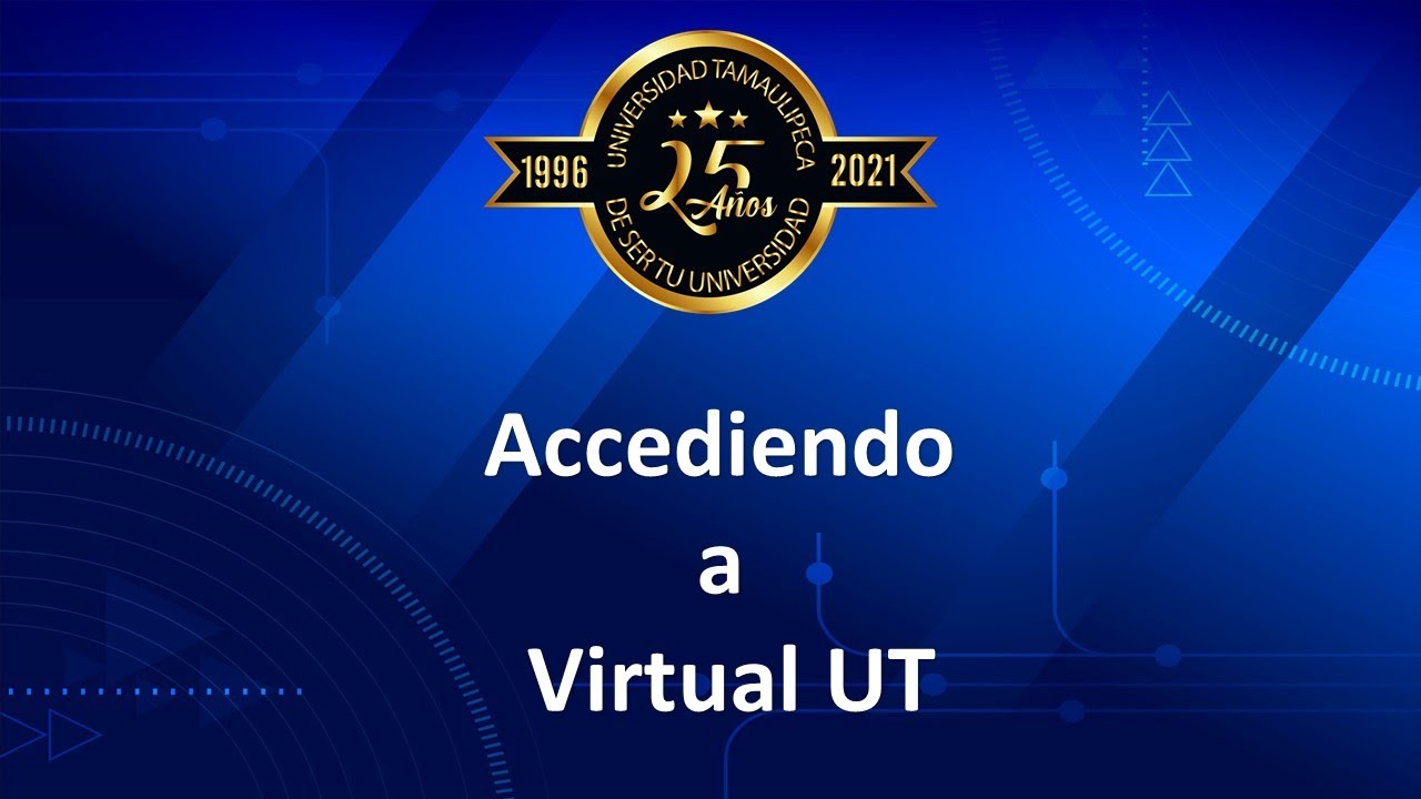 Cómo acceder a Virtual UT - YouTube