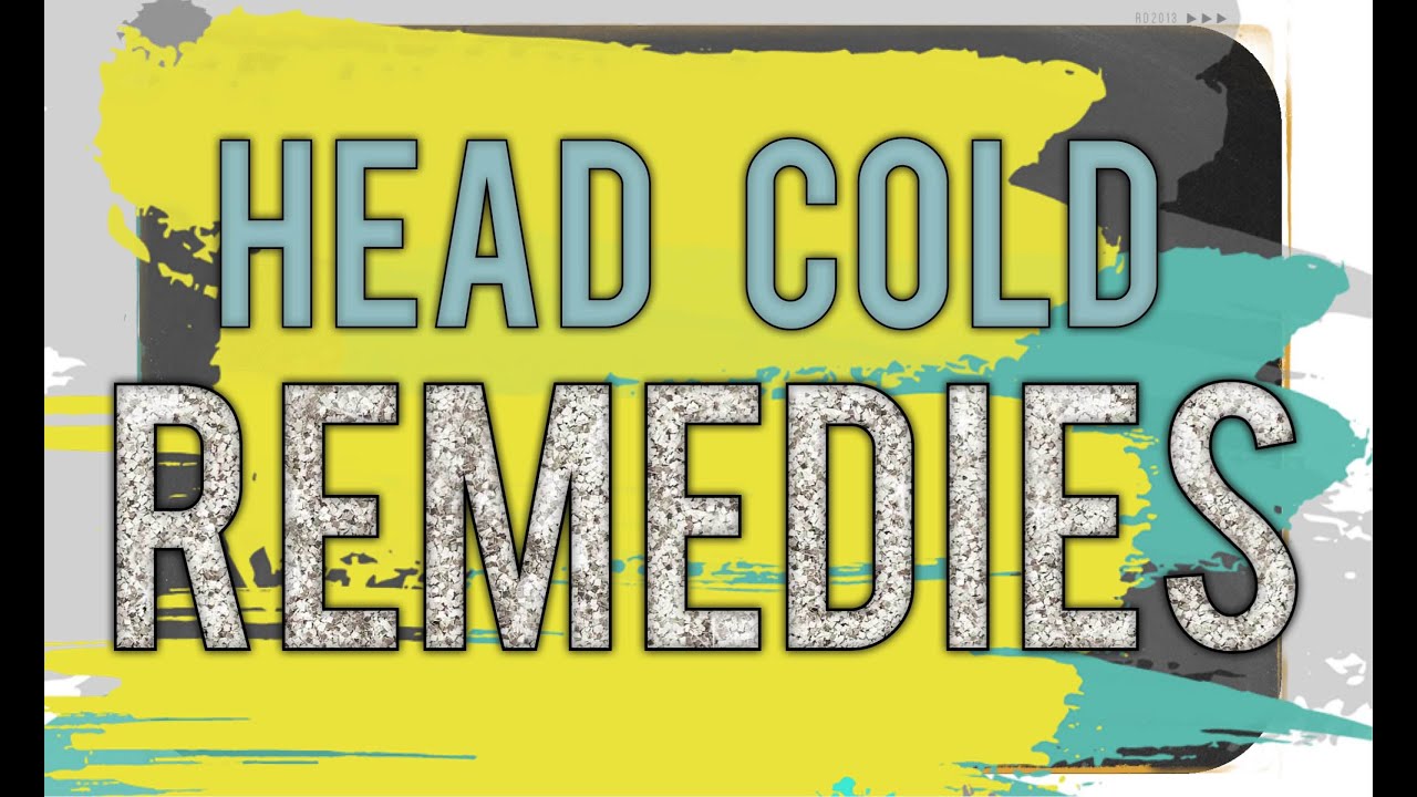 Head Cold Remedies for Singers - YouTube