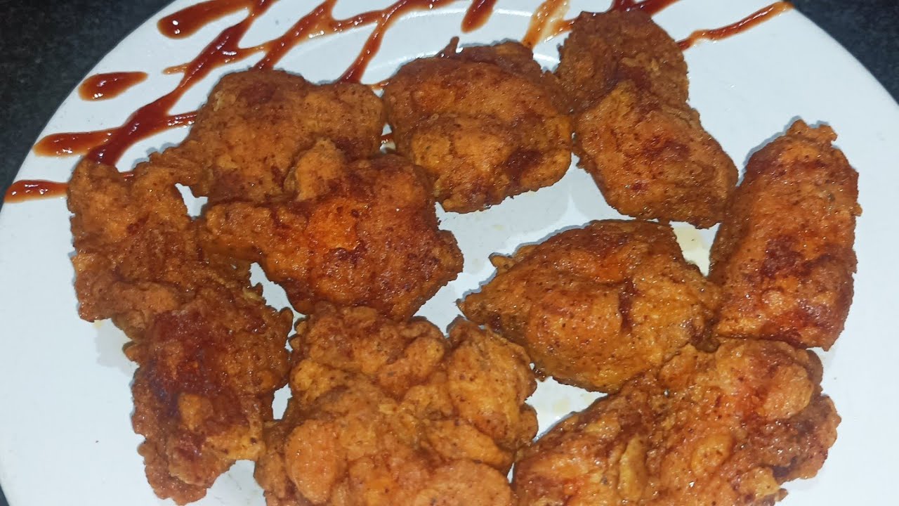 Crispy Chicken Tenders | How to make KFC style Chicken Fry at home ...